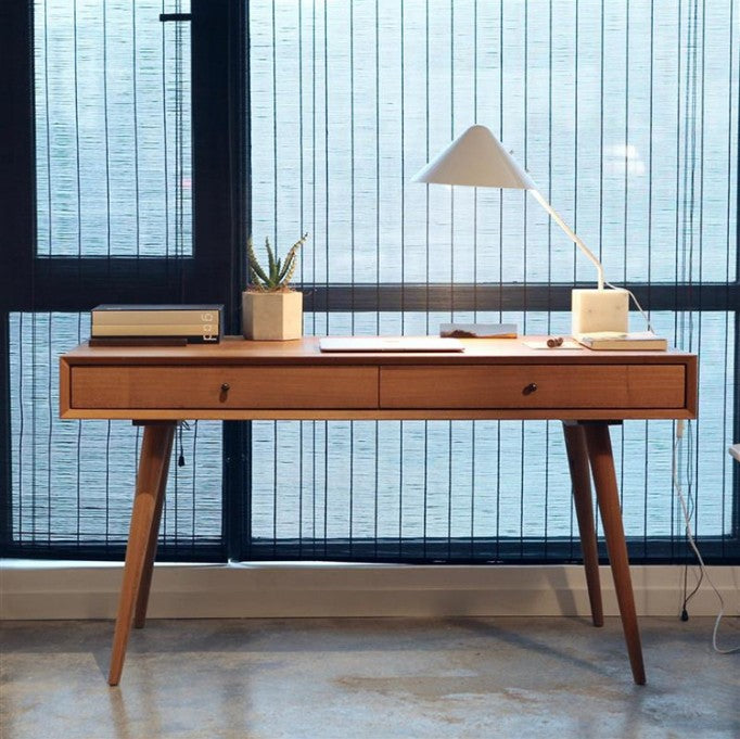 ALICIA BELAIR Nordic Solid Wood Writing Desk — Wholesale Antique Company